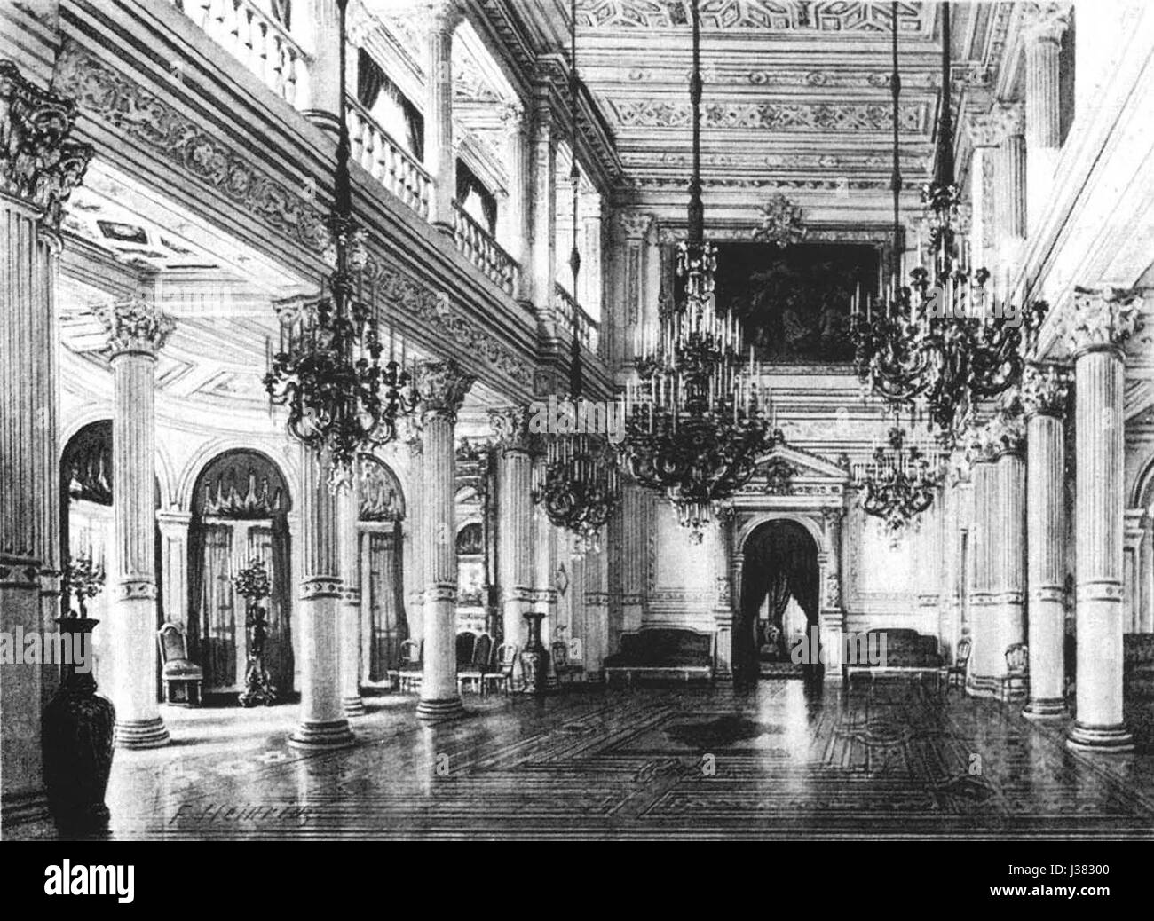 19th Century Mansion Ballroom