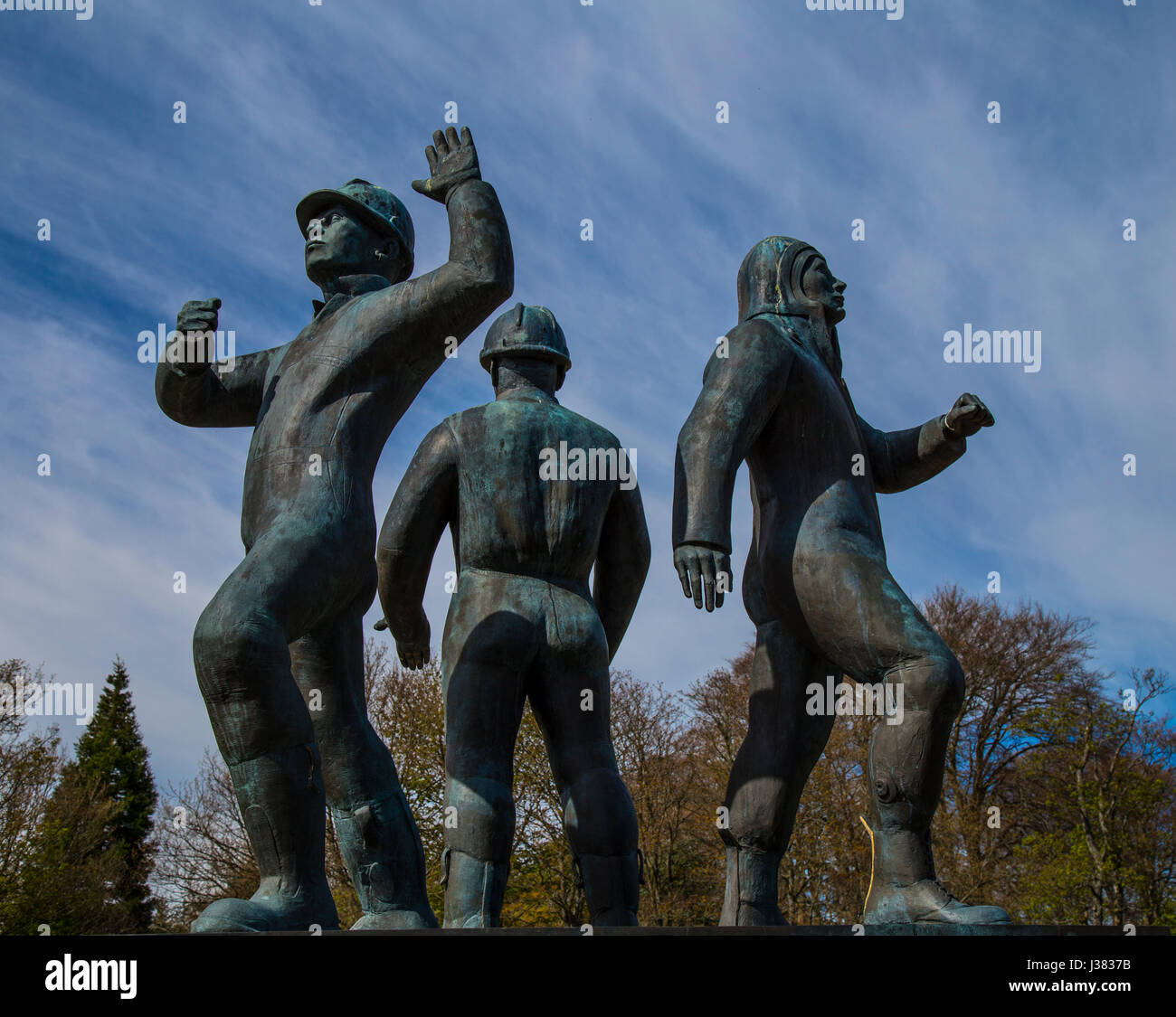 piper alpha memorial aberdeen scotland Stock Photo - Alamy