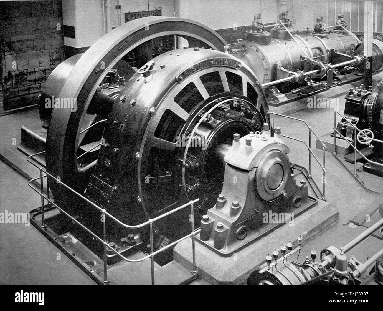 Compound Tandem Horizontal Engine and Dynamo (Rankin Kennedy, Modern ...