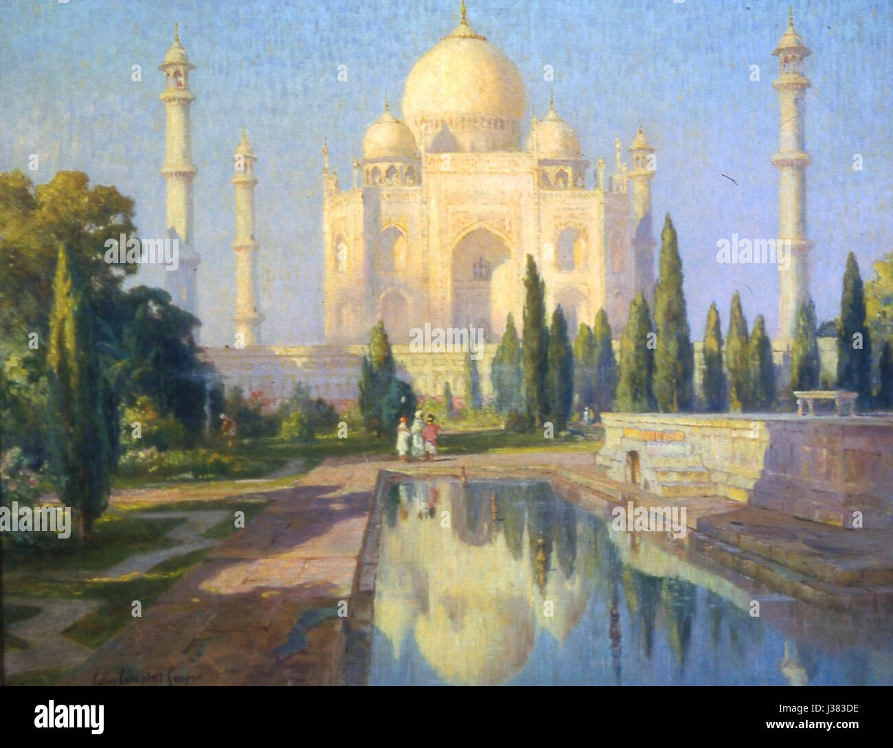 Vintage photo of taj mahal hi-res stock photography and images - Alamy
