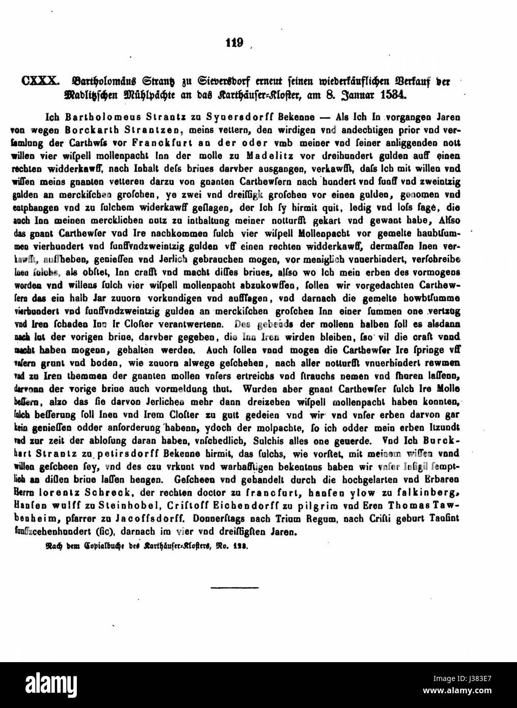 This title refers to a catalog or document labeled 'DE CDB 1 20 119,' which may be related to ...