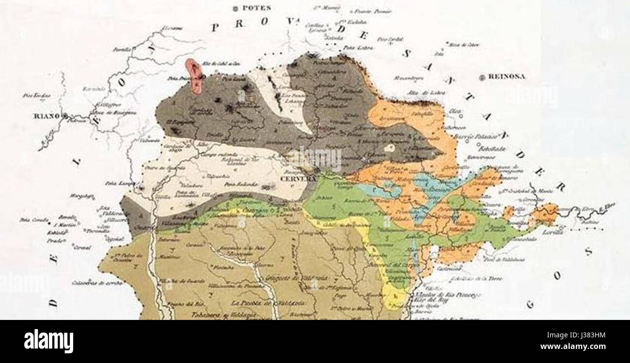 Palencia map hi-res stock photography and images - Alamy