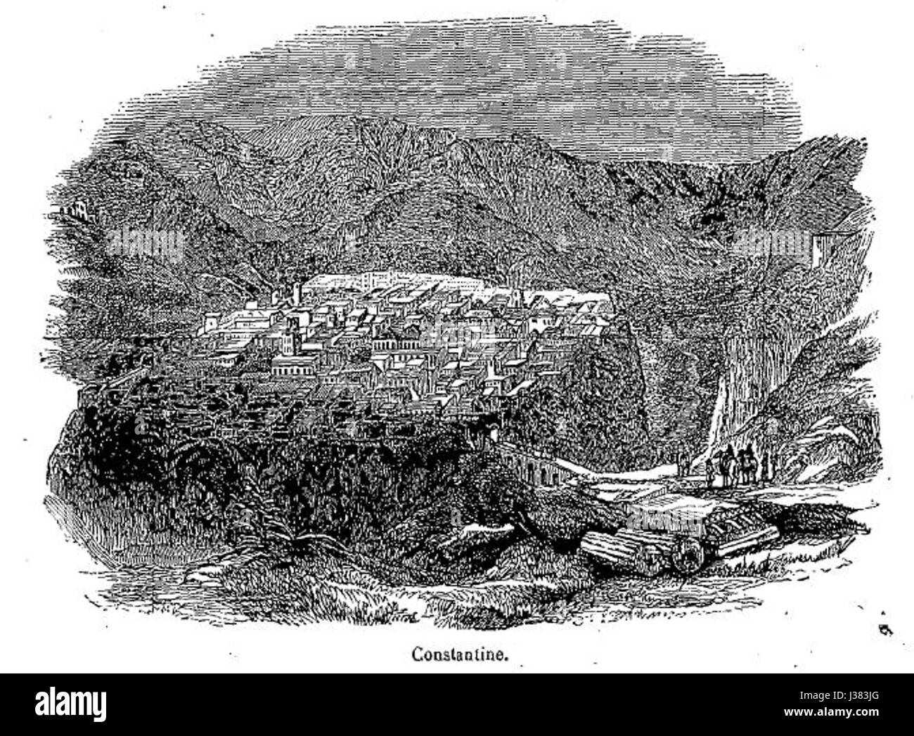 Map of constantine hi-res stock photography and images - Alamy
