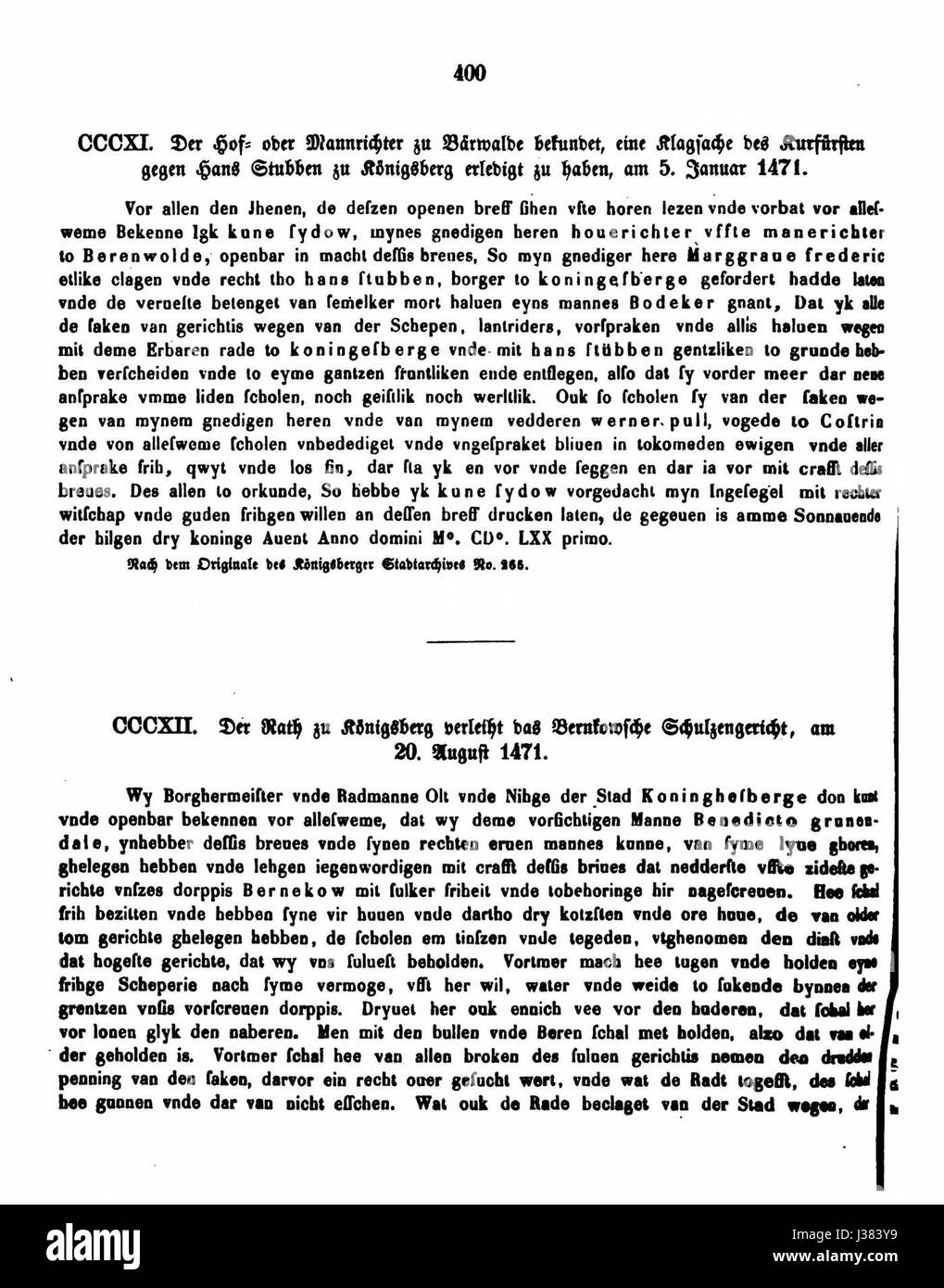 DE CDB 1 19 400 Stock Photo - Alamy