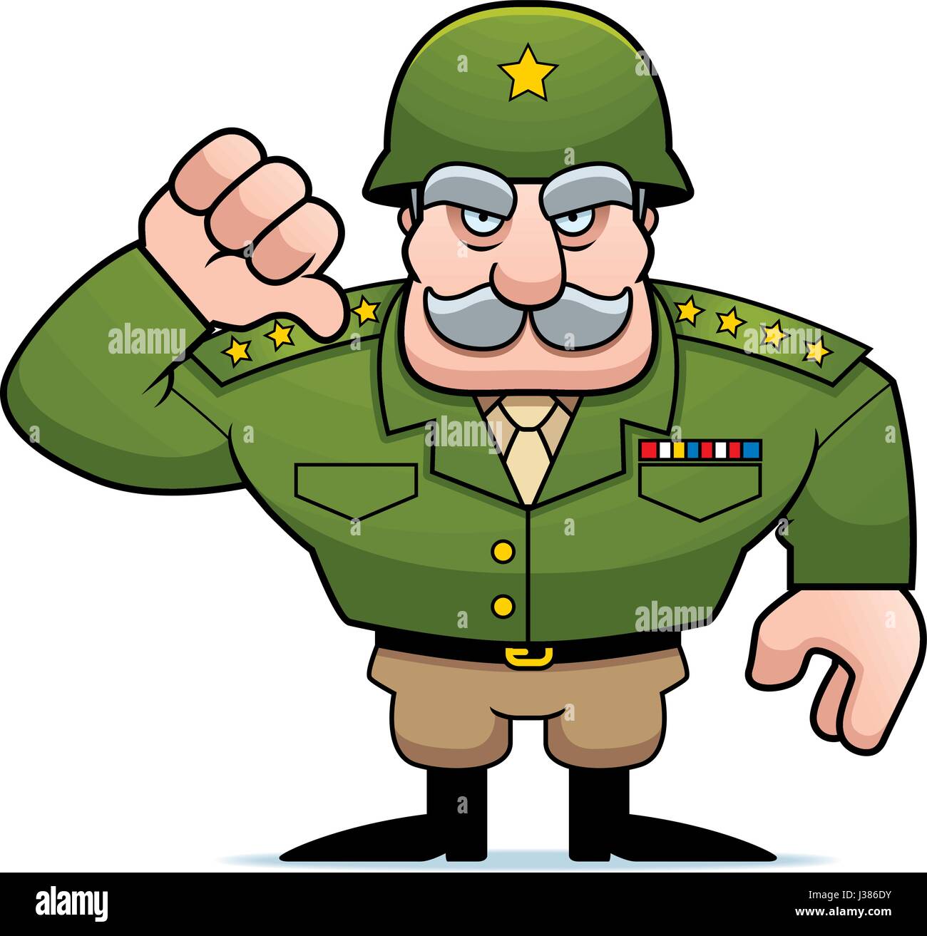 Army General Cartoon