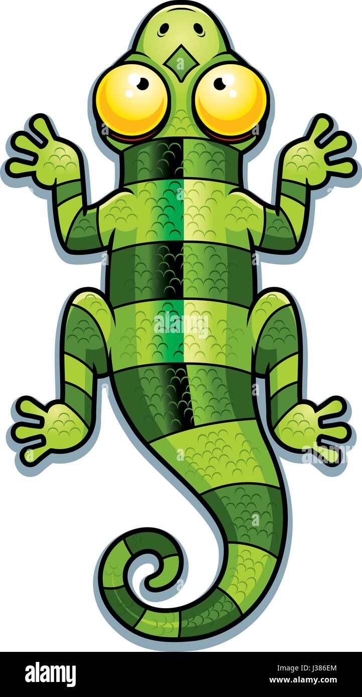 Green Lizard Clip Art