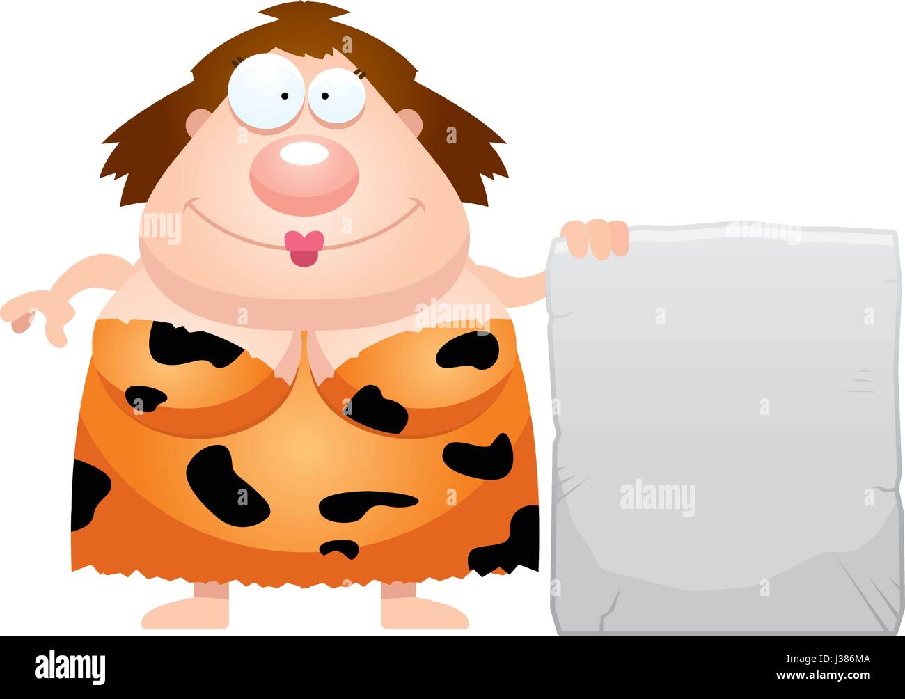Cavewoman illustration hi-res stock photography and images - Alamy