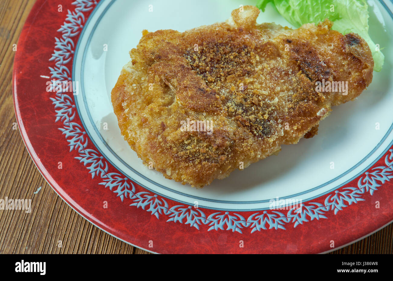 Pariser Schnitzel - Wiener Schnitzel variation from French cuisine ...