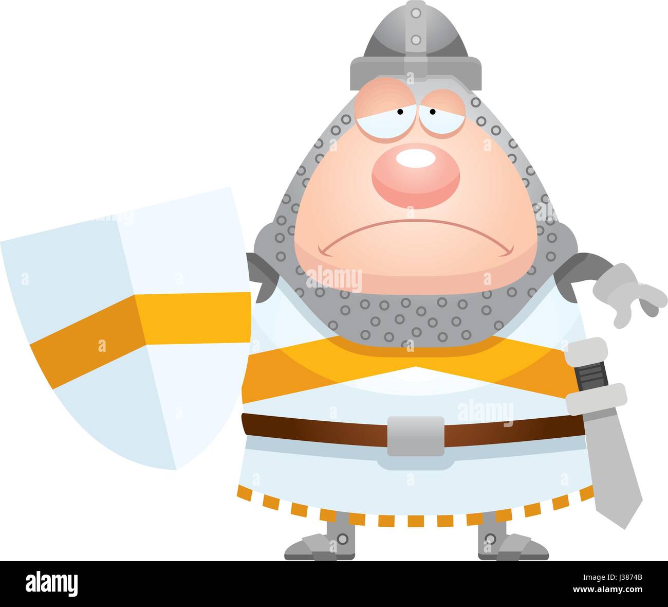 Sad knight hi-res stock photography and images - Alamy
