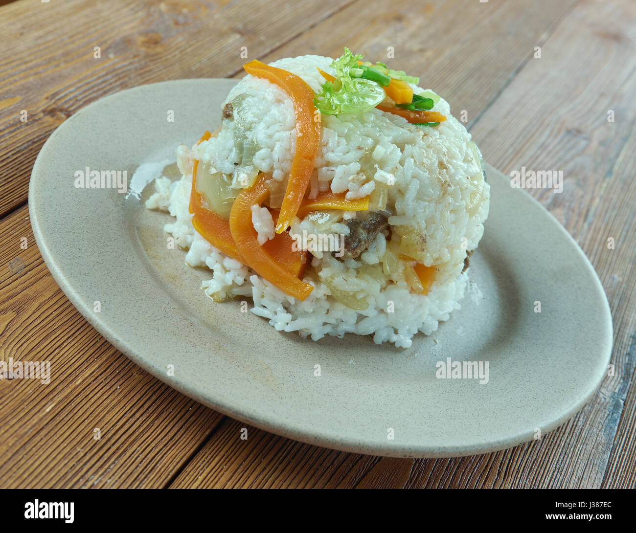 Acem pilavı - Persian pilaf. close up Stock Photo - Alamy