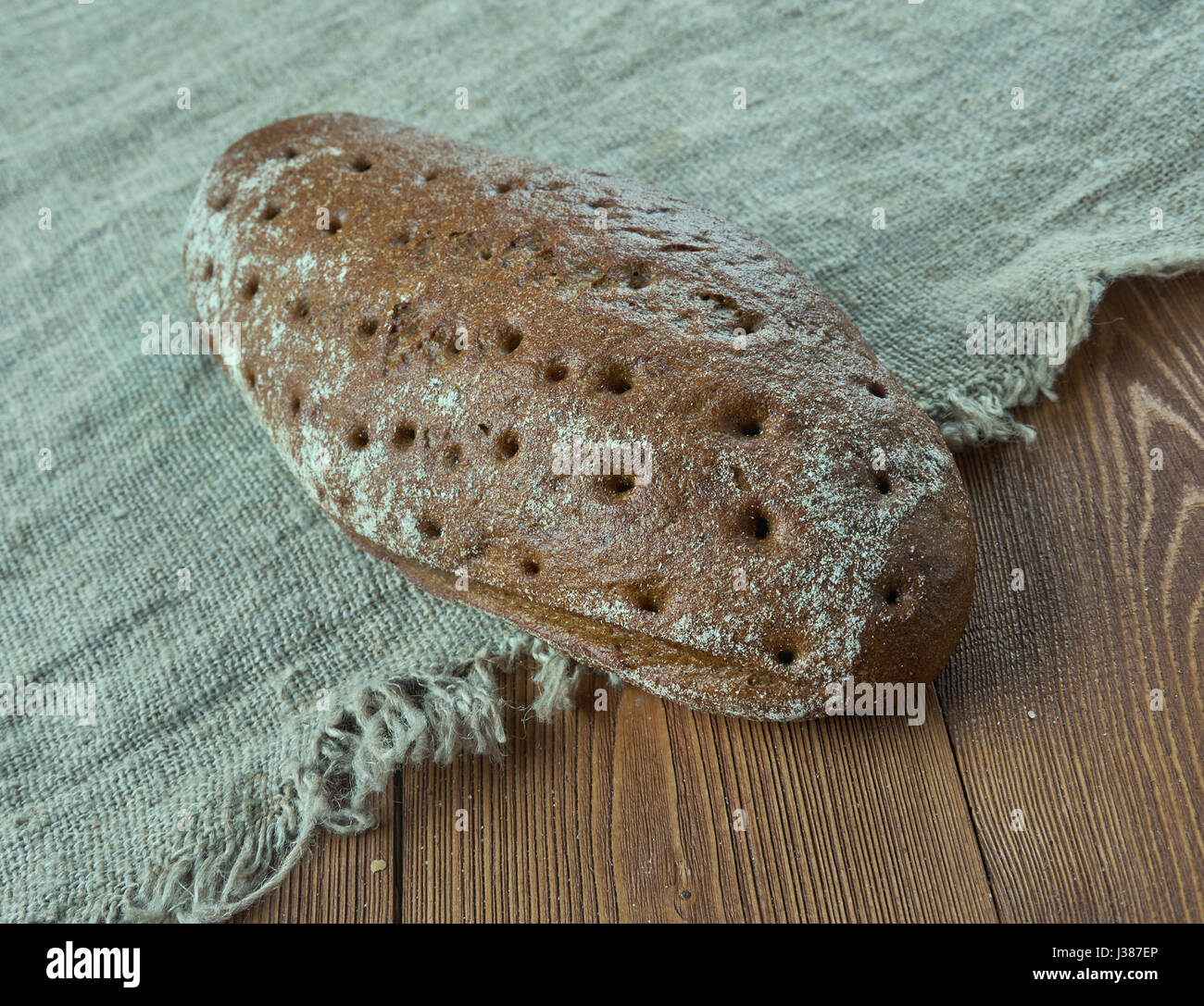 Latvian traditional bread with cumin.Latvian cuisine Stock Photo - Alamy