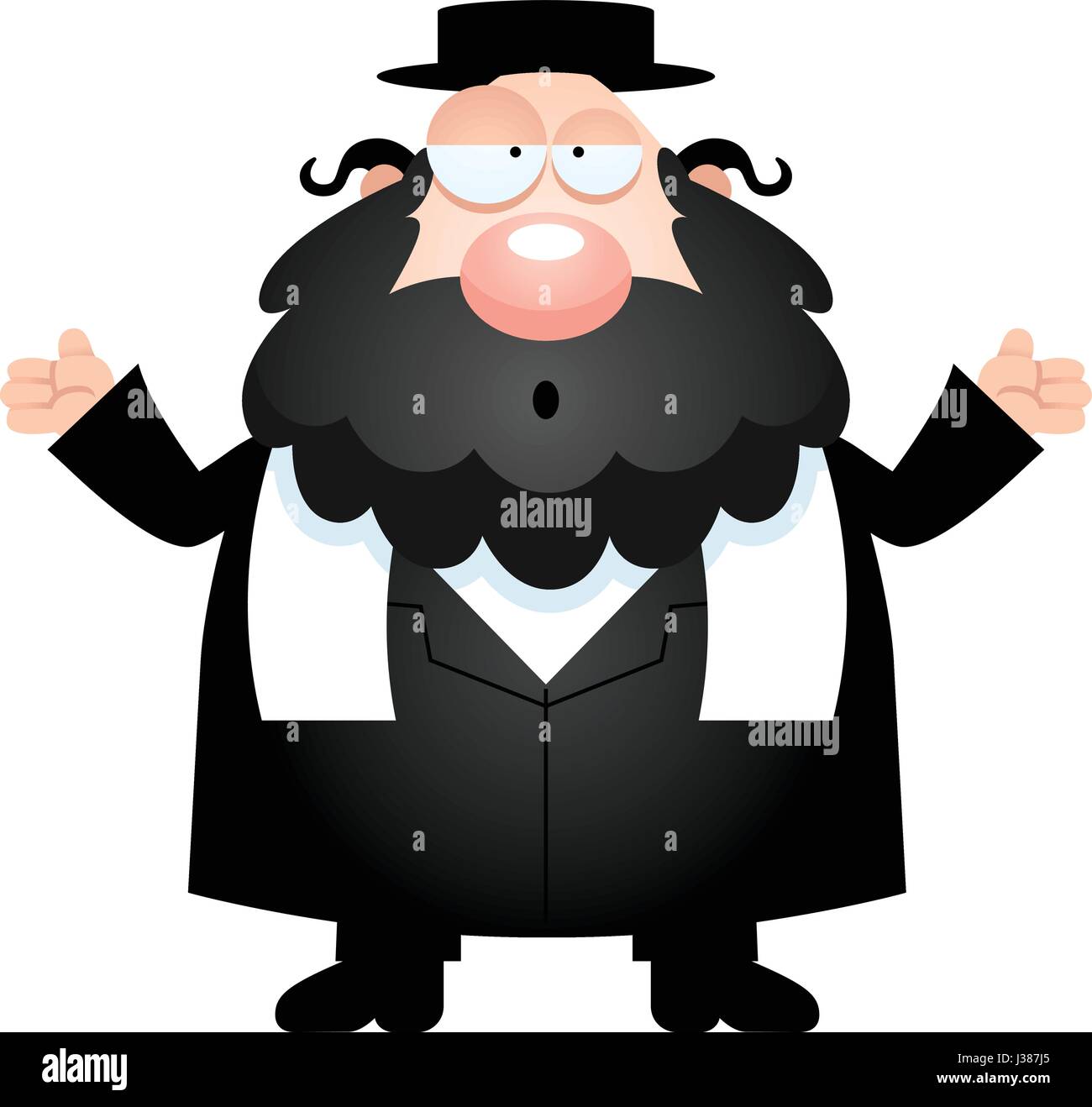 Rabbi vector vectors hi-res stock photography and images - Alamy