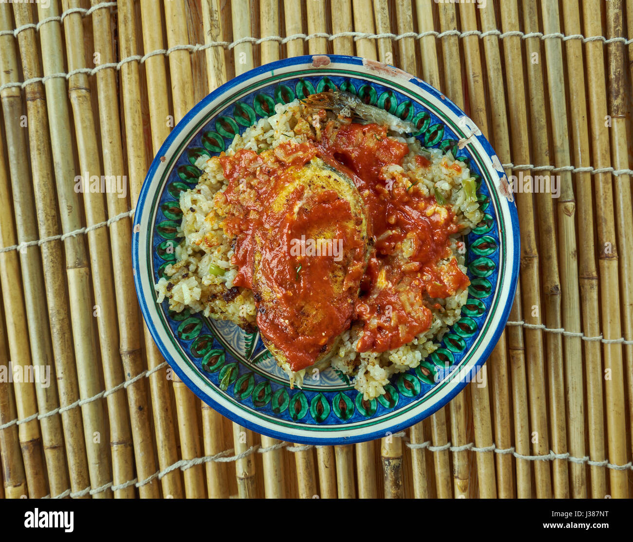 Machhli Ka Pulao - pakistani fish pulao Stock Photo - Alamy