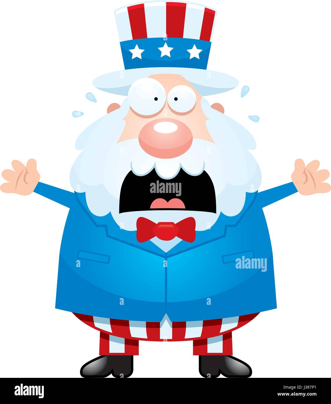 Uncle Sam Full Body Vector