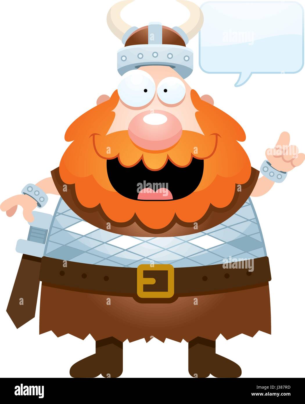 A cartoon illustration of a Viking talking Stock Vector Image & Art - Alamy