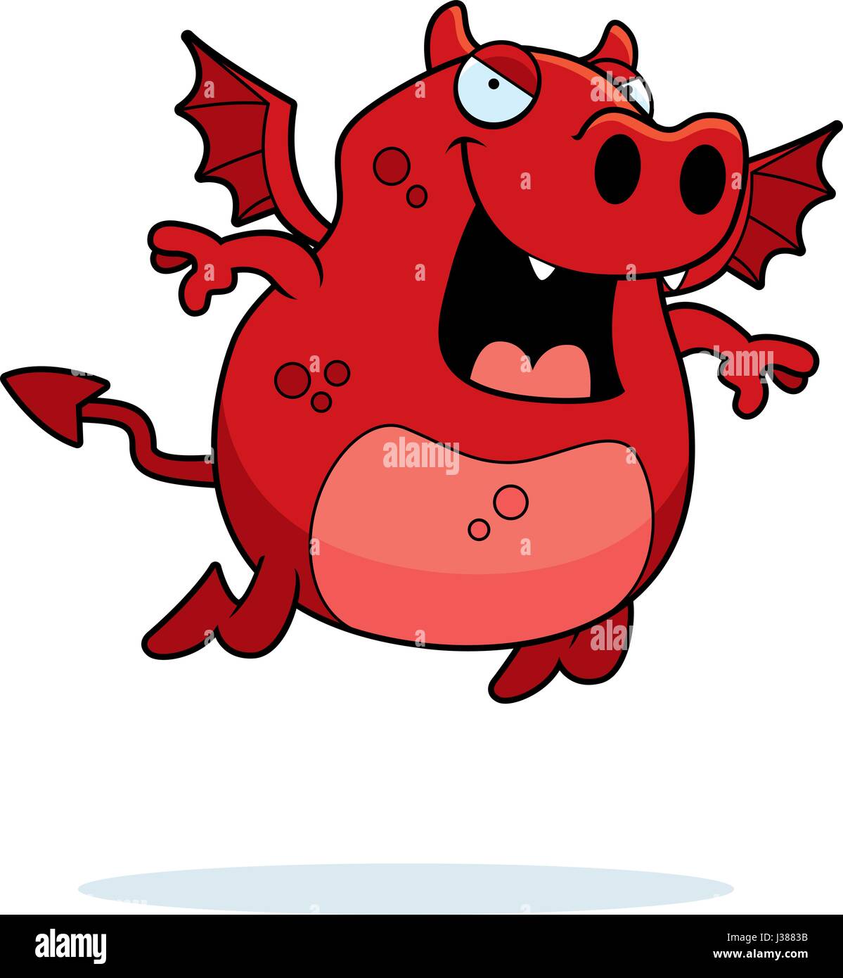 Devil flying hi-res stock photography and images - Alamy