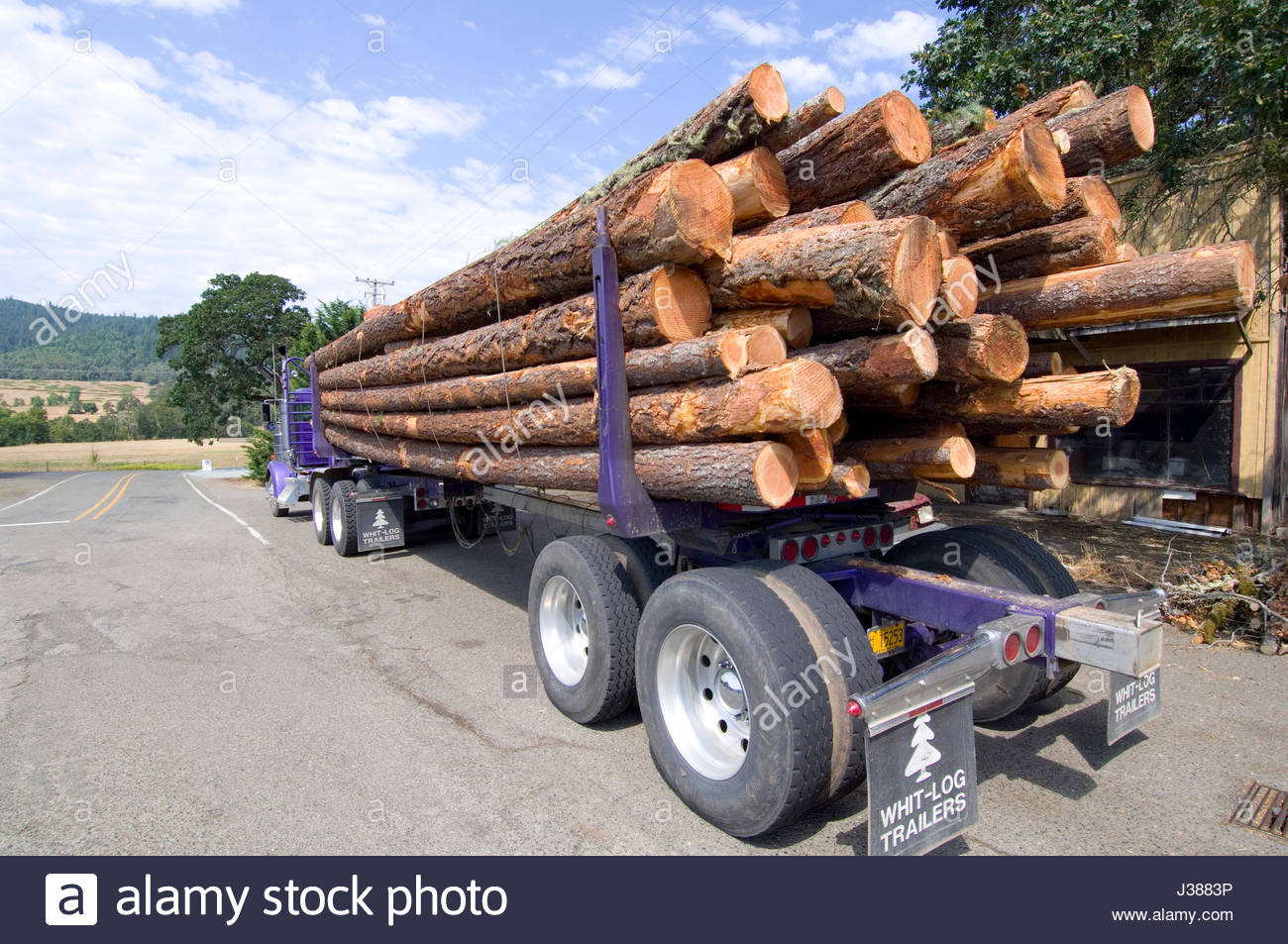 Logging Truck Usa Stock Photos & Logging Truck Usa Stock Images - Alamy