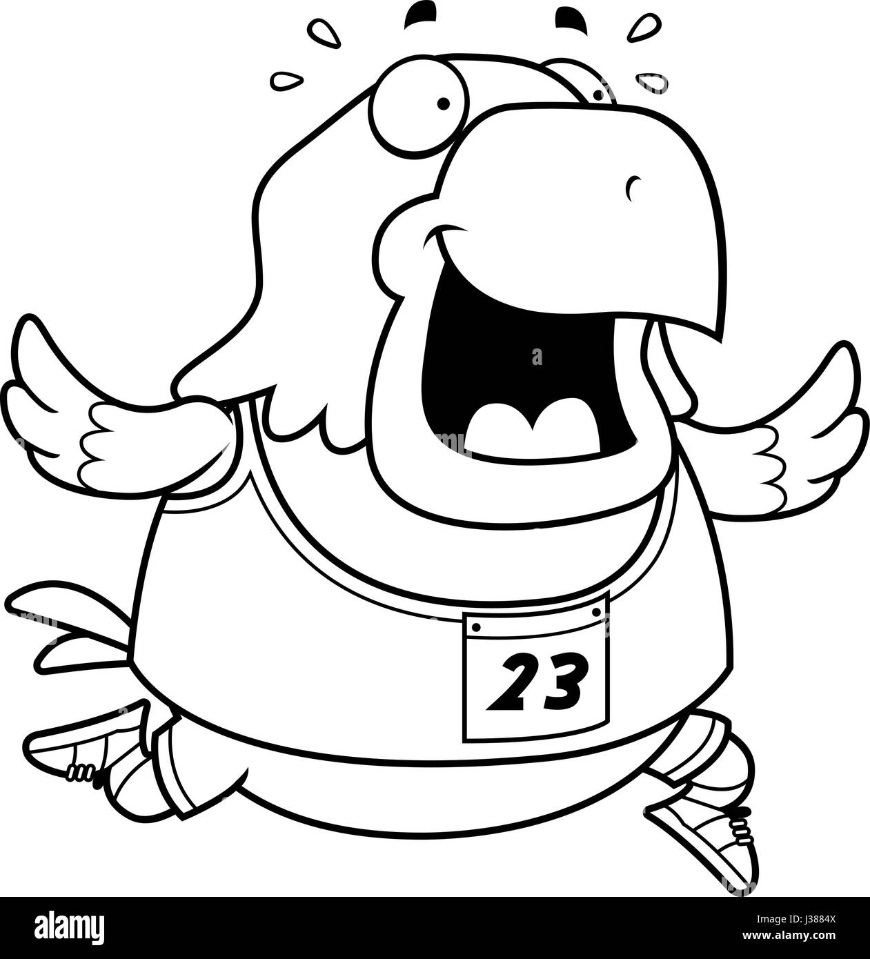 Cartoon eagle hi-res stock photography and images - Alamy
