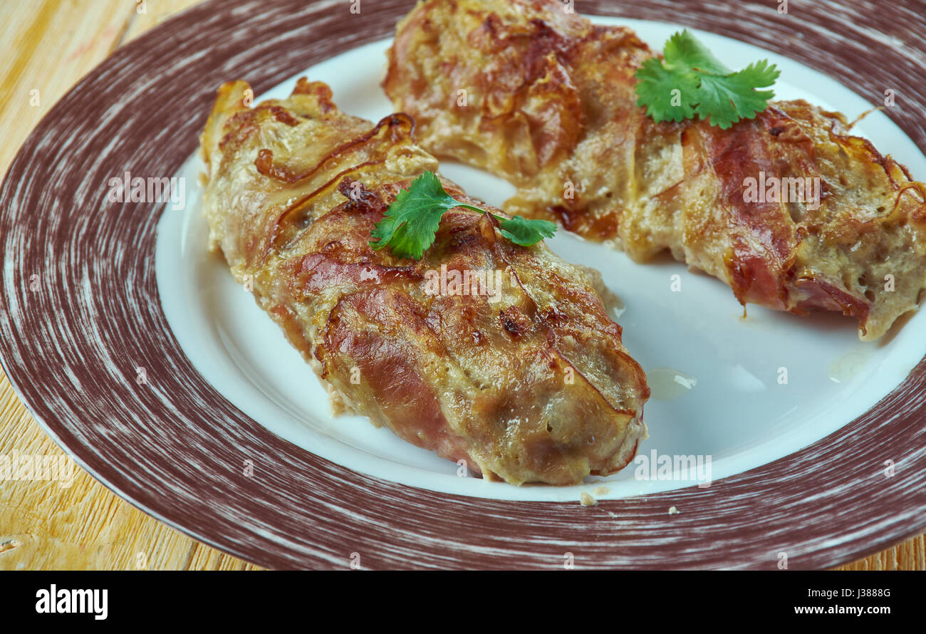 Cevapi - grilled dish of minced meat, a type of skinless sausage, found ...