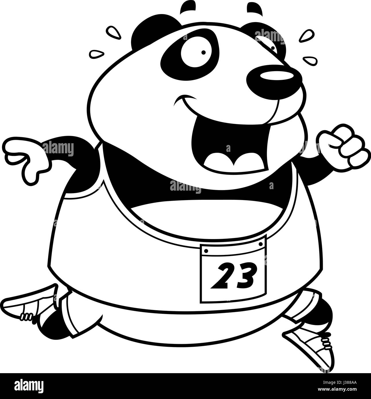 Panda runner hi-res stock photography and images - Alamy