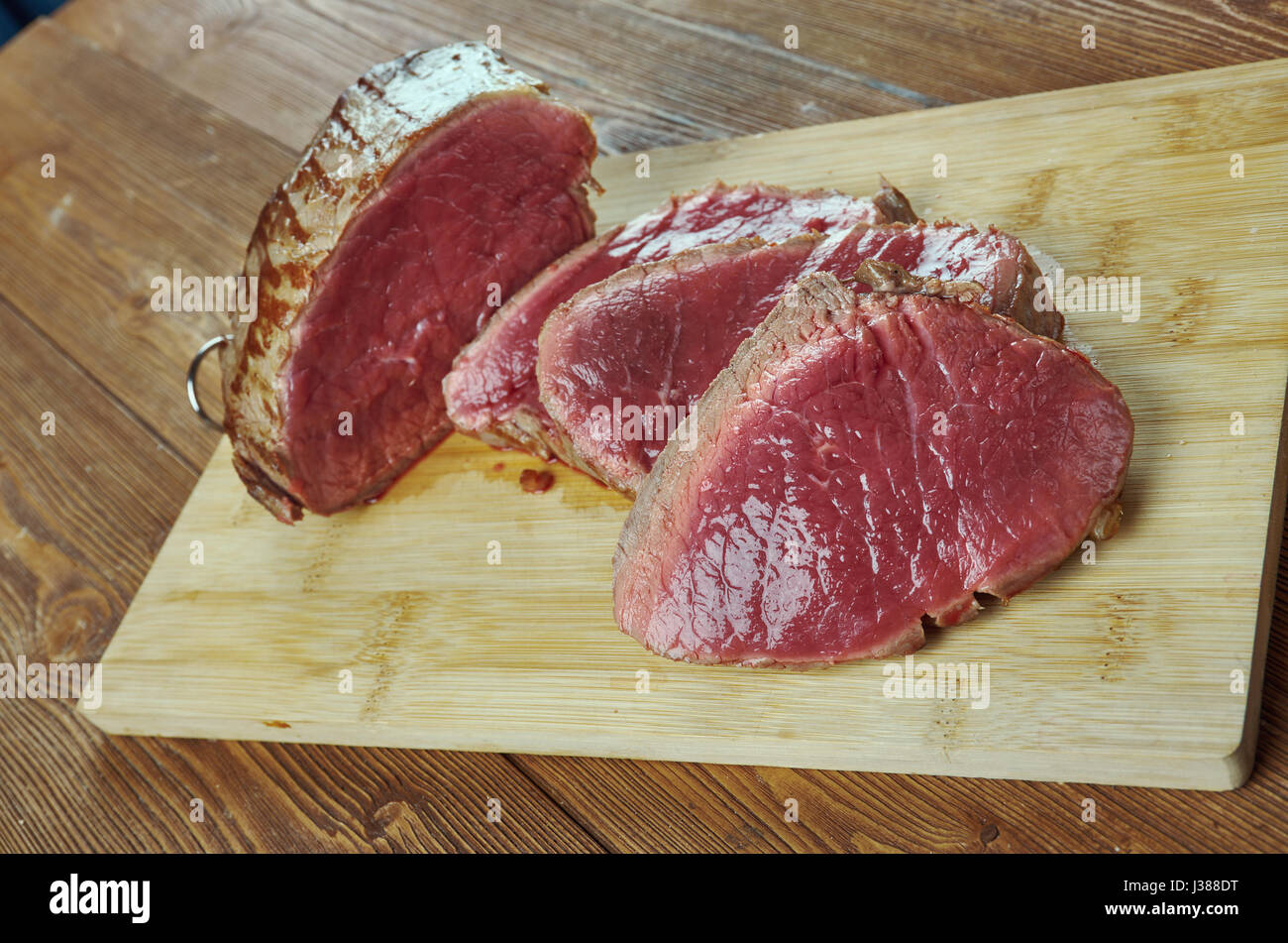 London broil - beef dish made by broiling marinated beef.British ...