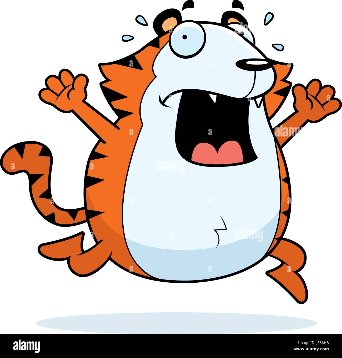 Running scared Stock Vector Images - Alamy