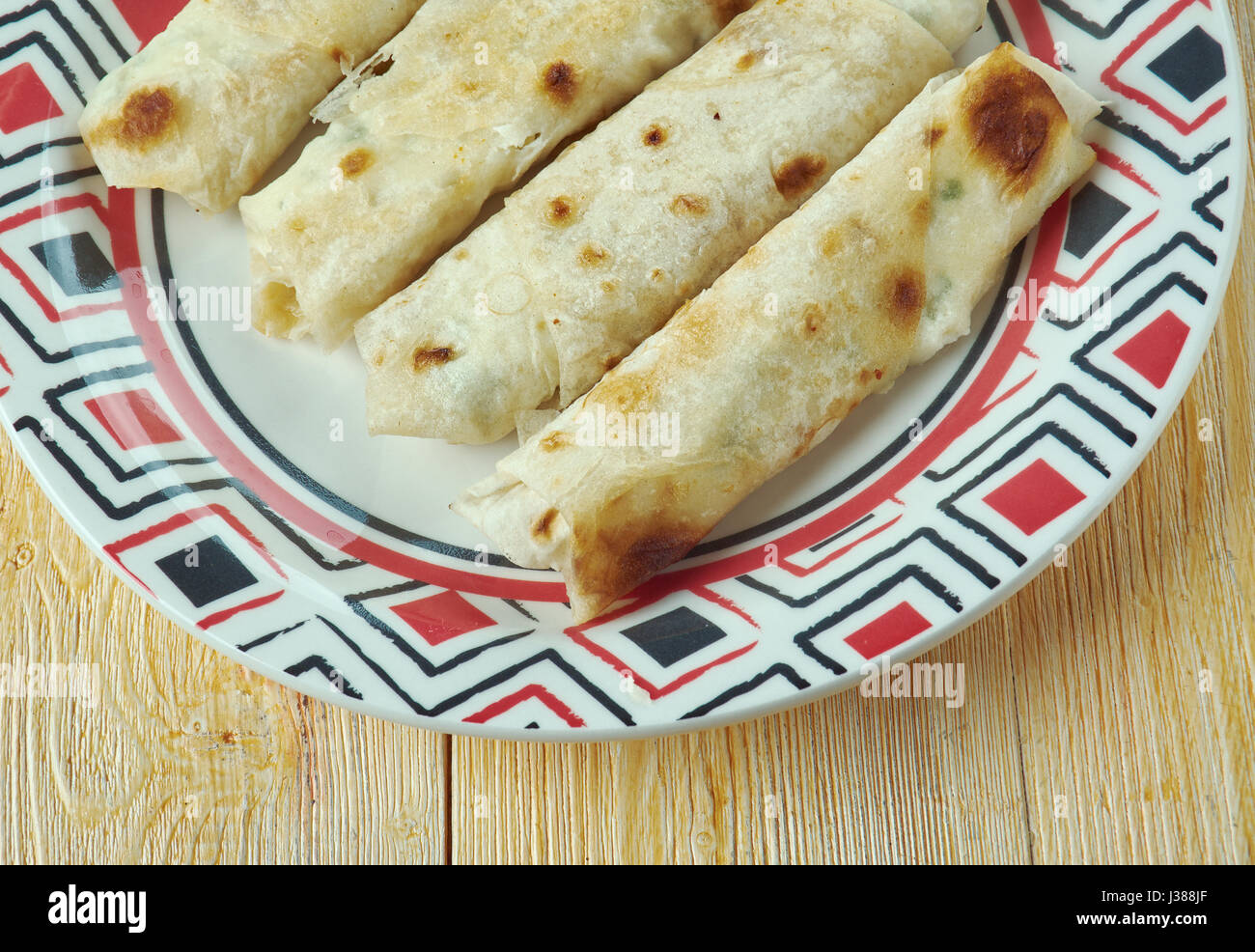 Sigara boreg - Turkey Stuffed Cheese Pastries Stock Photo - Alamy