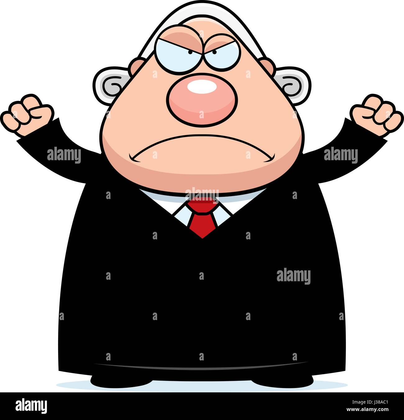 Barrister wig cartoon Stock Vector Images - Alamy
