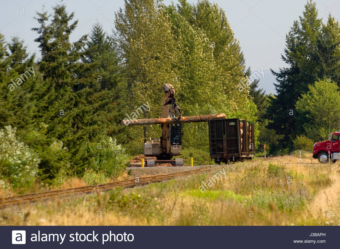 Timber Grapple High Resolution Stock Photography and Images - Alamy