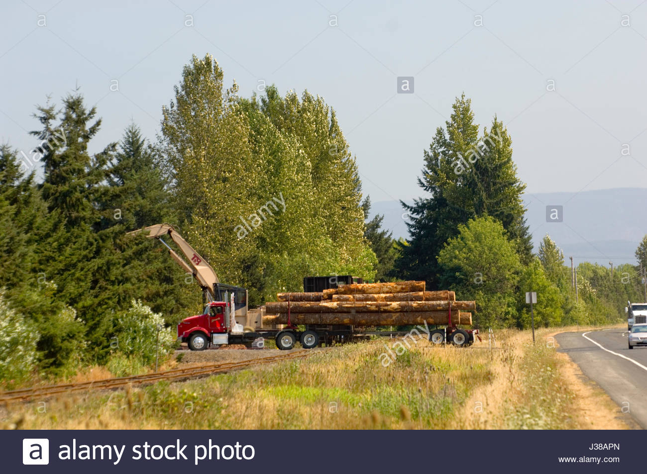 Timber Grapple High Resolution Stock Photography and Images - Alamy