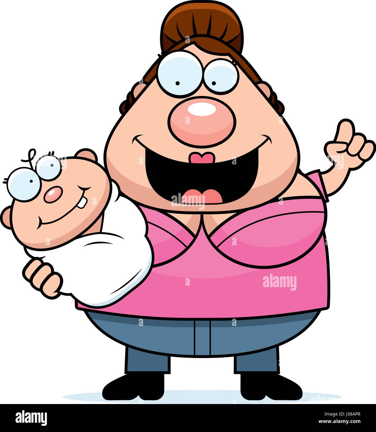 Cartoon Mom And Dad Talking