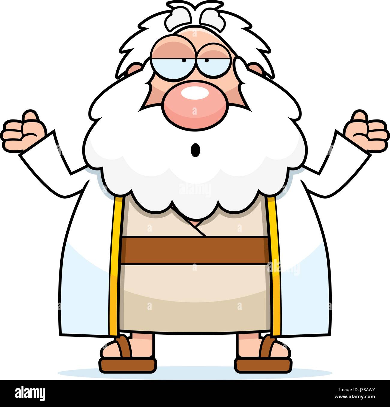 Cartoon moses hi-res stock photography and images - Alamy