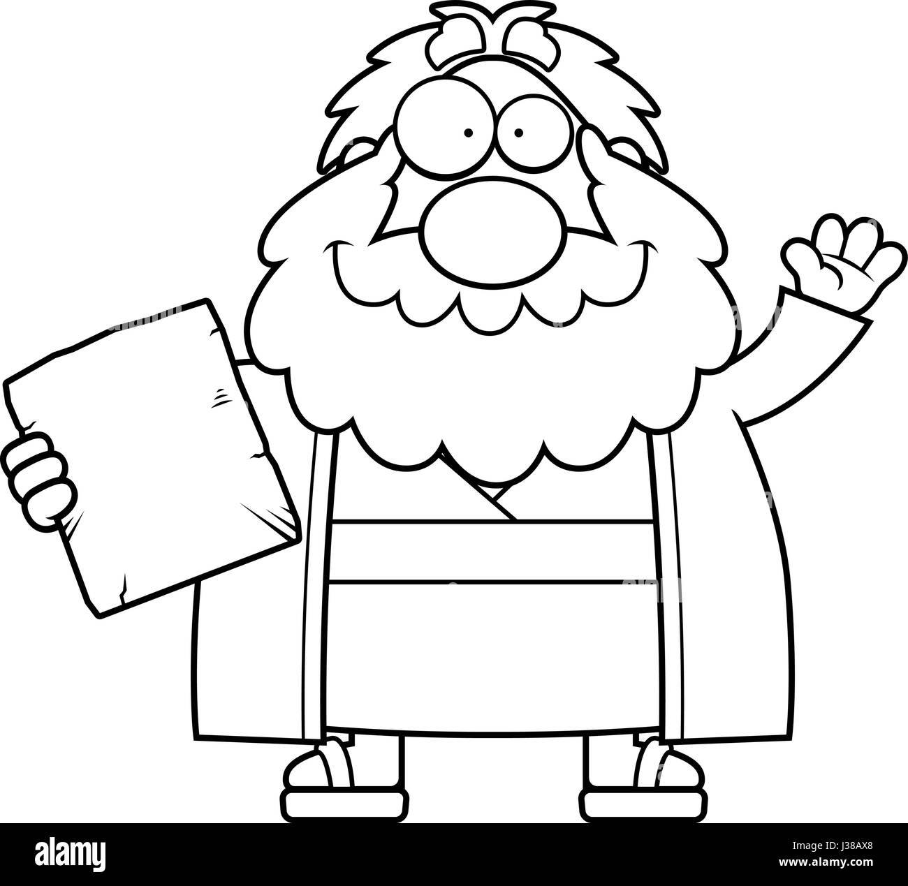 Cartoon Moses