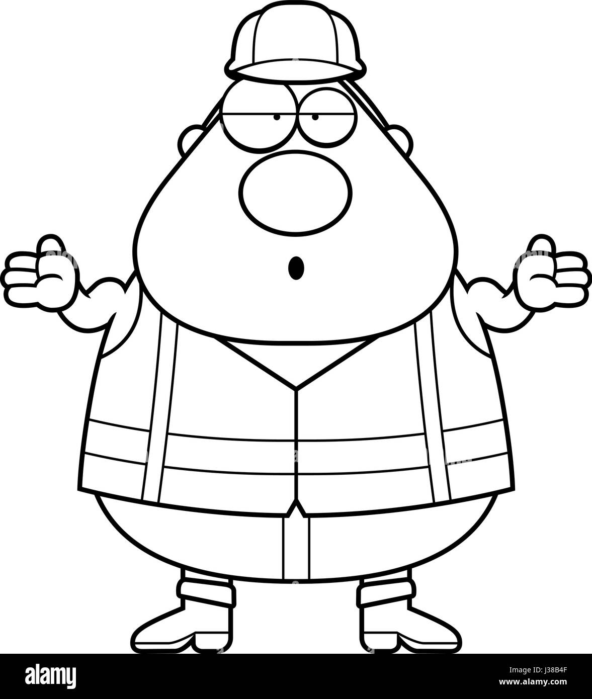 Worker confused Black and White Stock Photos & Images - Alamy