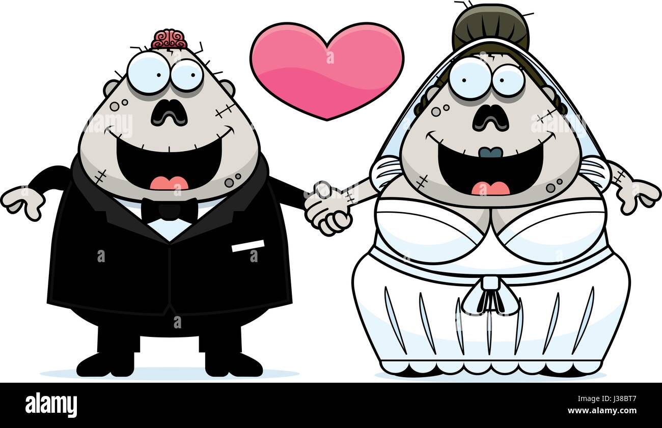 Corpse bride and groom Stock Vector Images - Alamy