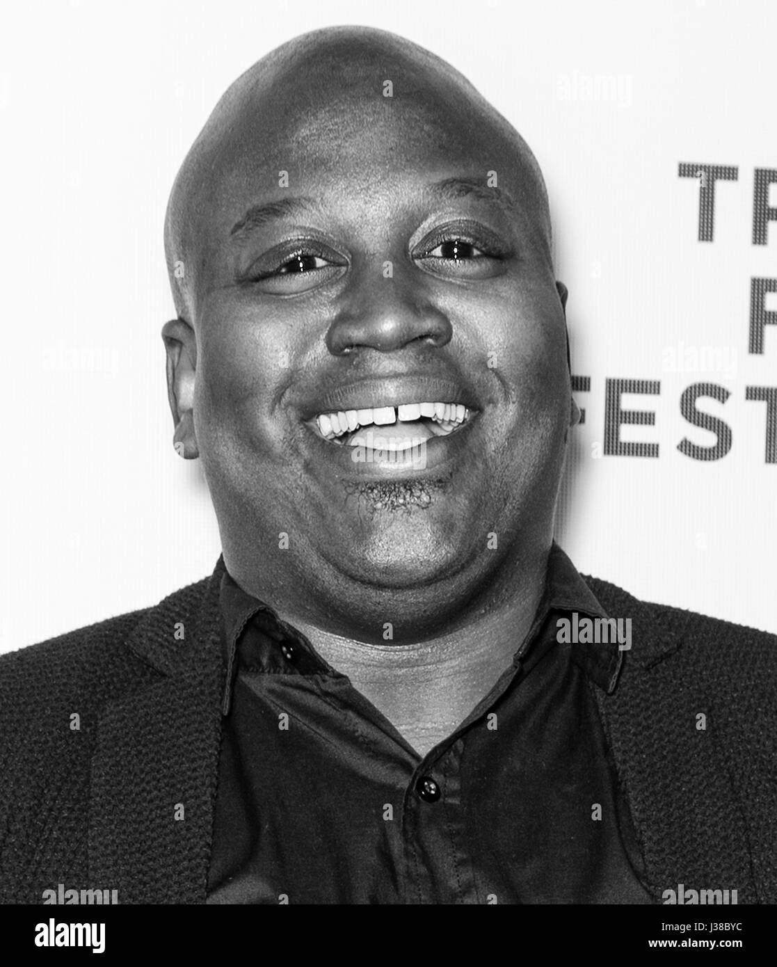 NEW YORK, NY - APRIL 28, 2017: Titus Burgess attends the 'Unbreakable ...