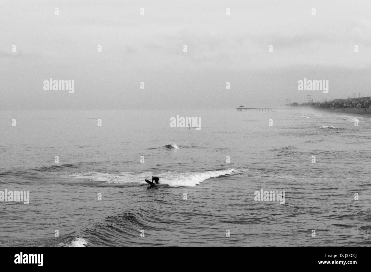 Happy beach photo Black and White Stock Photos & Images - Alamy