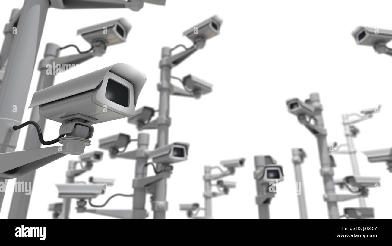 3d rendering cctv camera security hi-res stock photography and images ...