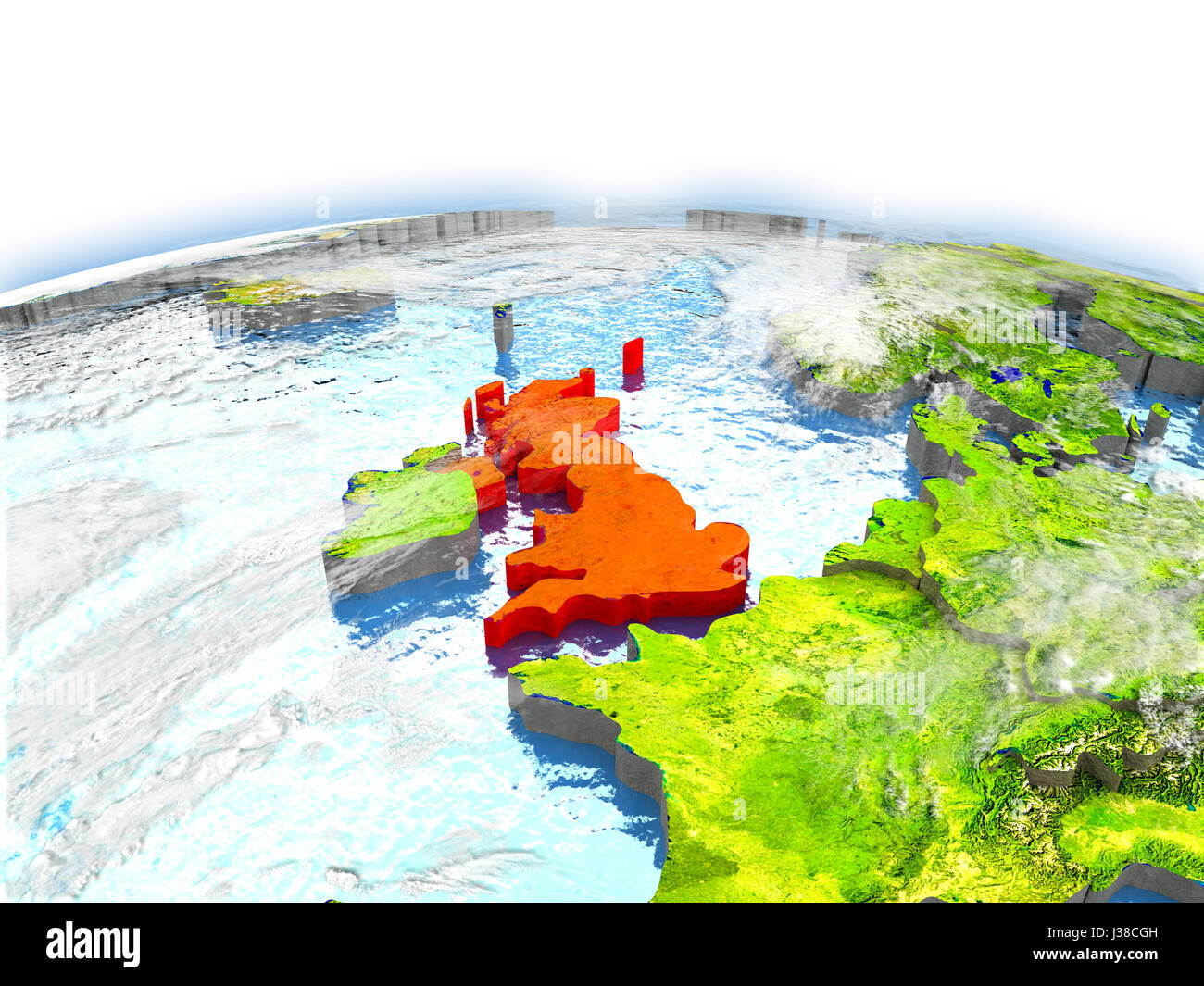 Nasa map uk hi-res stock photography and images - Alamy