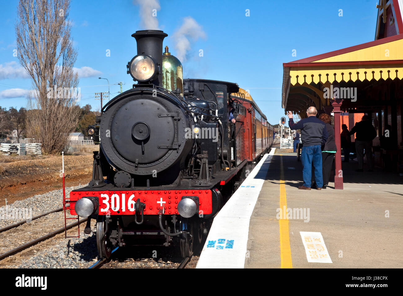 Steam locomotive 3016 Stock Photo - Alamy