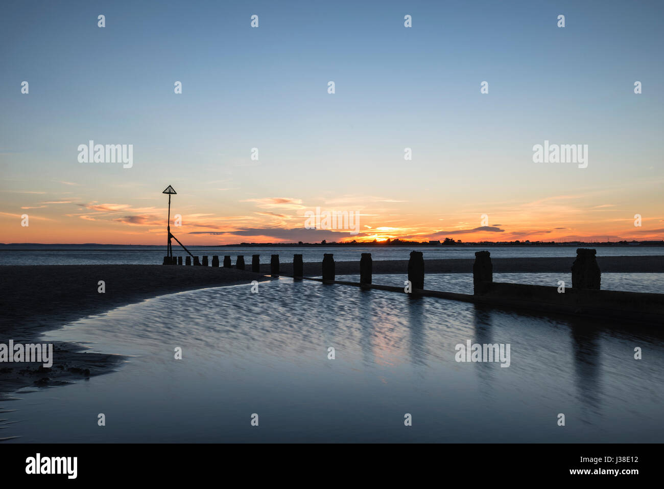 Beautiful spring sunset hi-res stock photography and images - Alamy