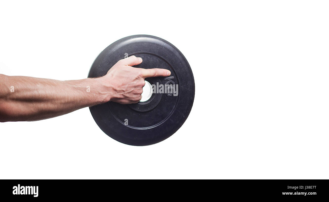 Woman body builder arm hi-res stock photography and images - Alamy