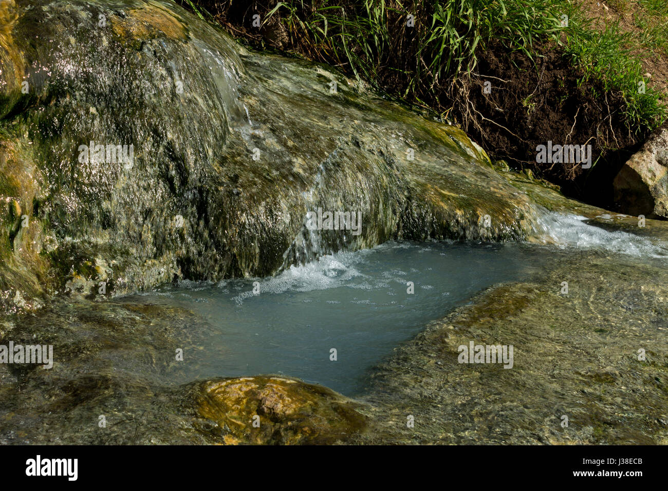 Natural source of mineral curative water in Pyatigorsk,Northern ...