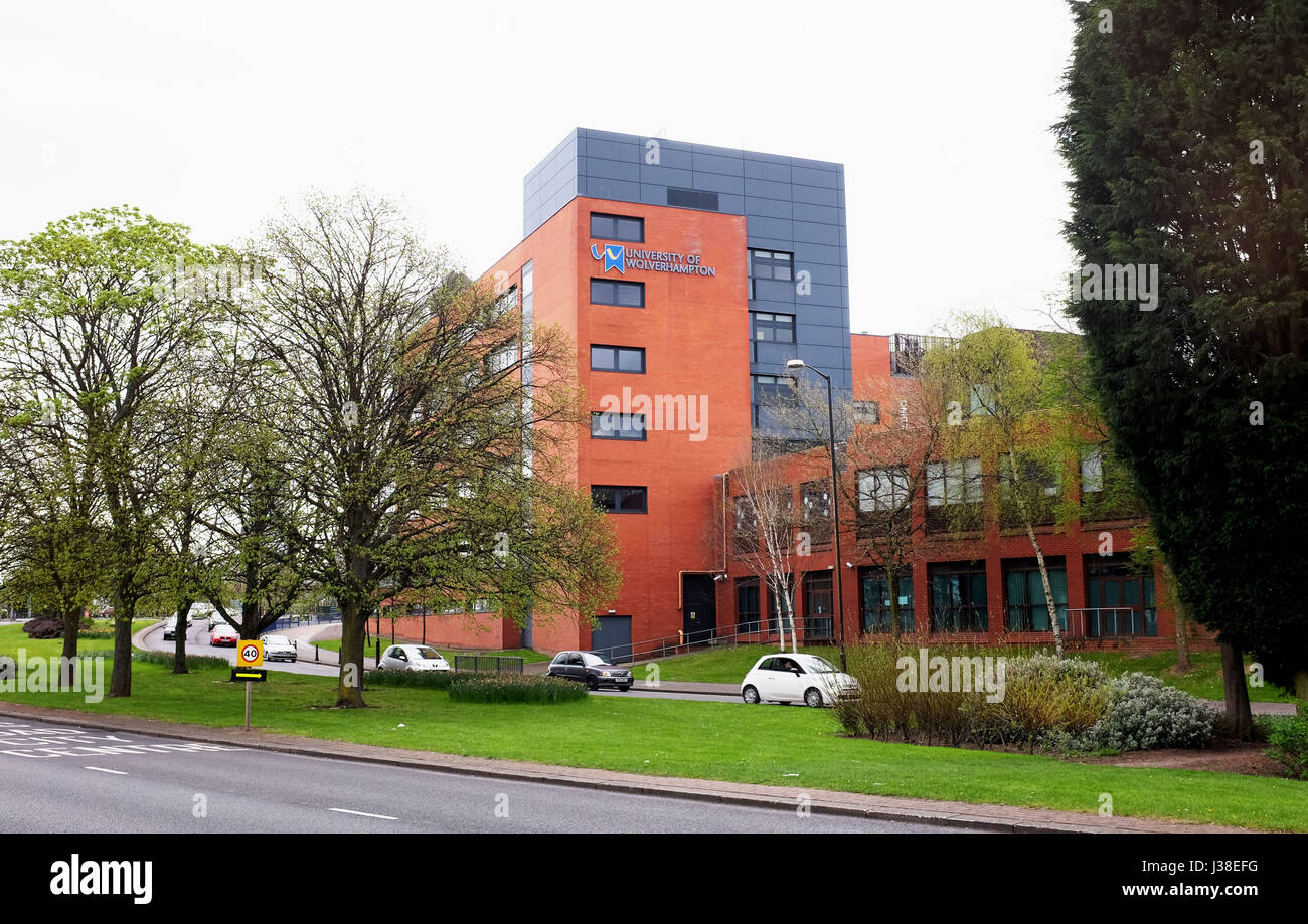 Wolverhampton University in the West Midlands UK Stock Photo - Alamy