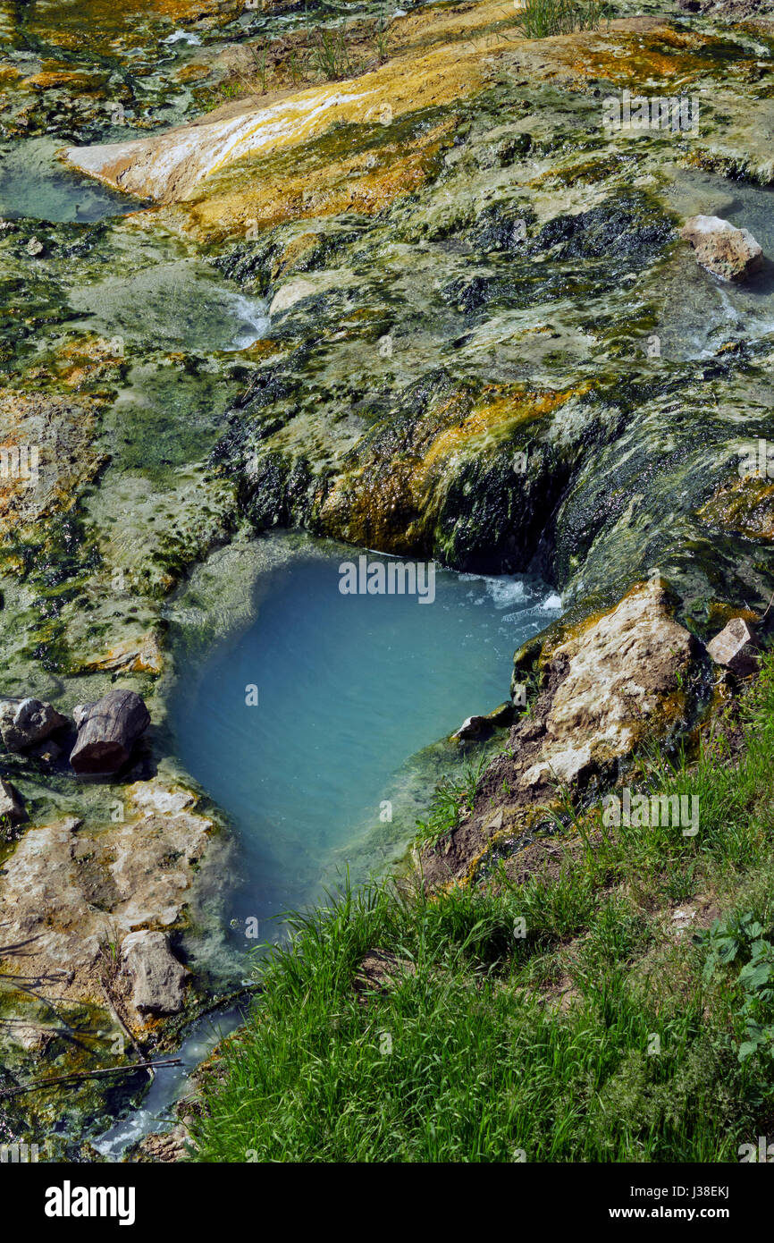 Natural source of mineral curative water in Pyatigorsk,Northern ...