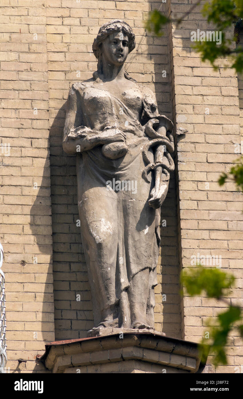 Russian statue women hi-res stock photography and images - Alamy