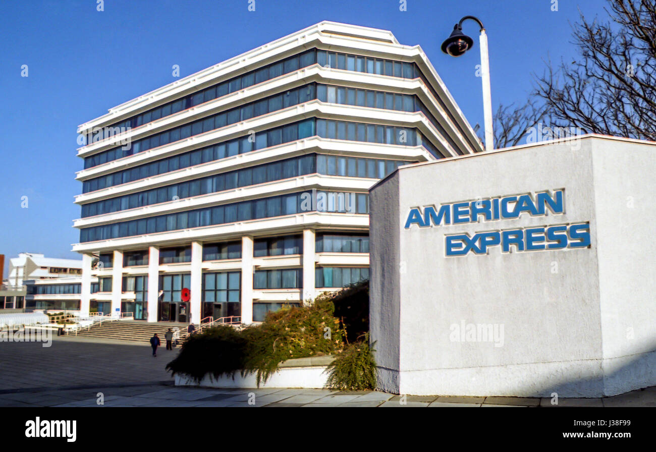 The old American Express building in Eastern Road, Brighton Stock Photo ...