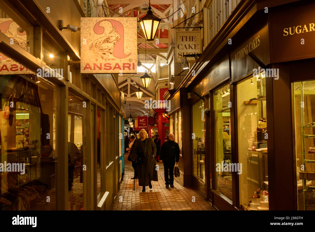 The Covered Market, Oxford Stock Photo - Alamy