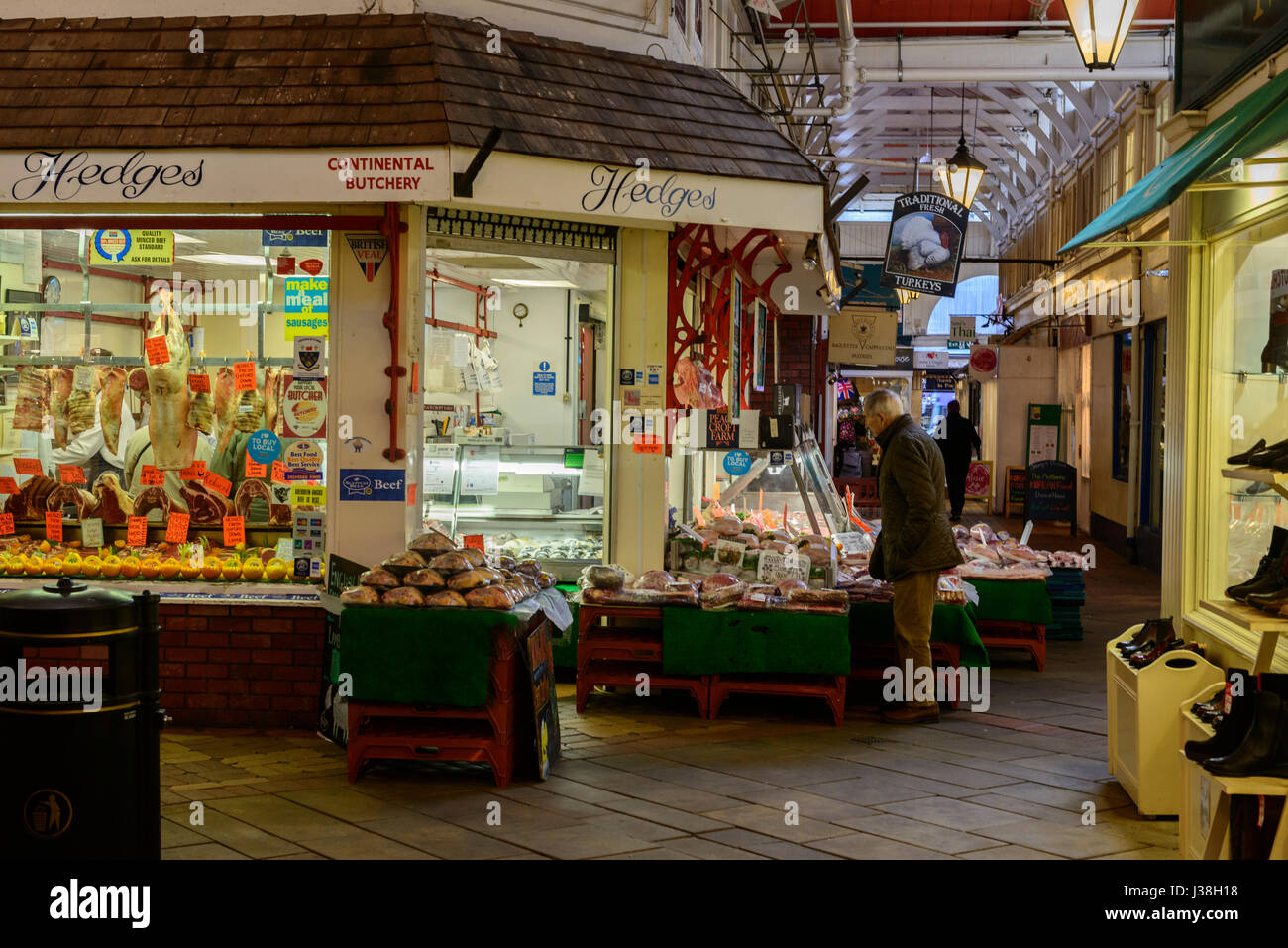 The Covered Market, Oxford Stock Photo - Alamy