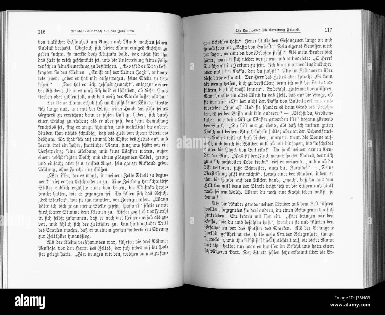 'De Wilhelm Hauff Bd 2 060' refers to a text from the works of Wilhelm ...